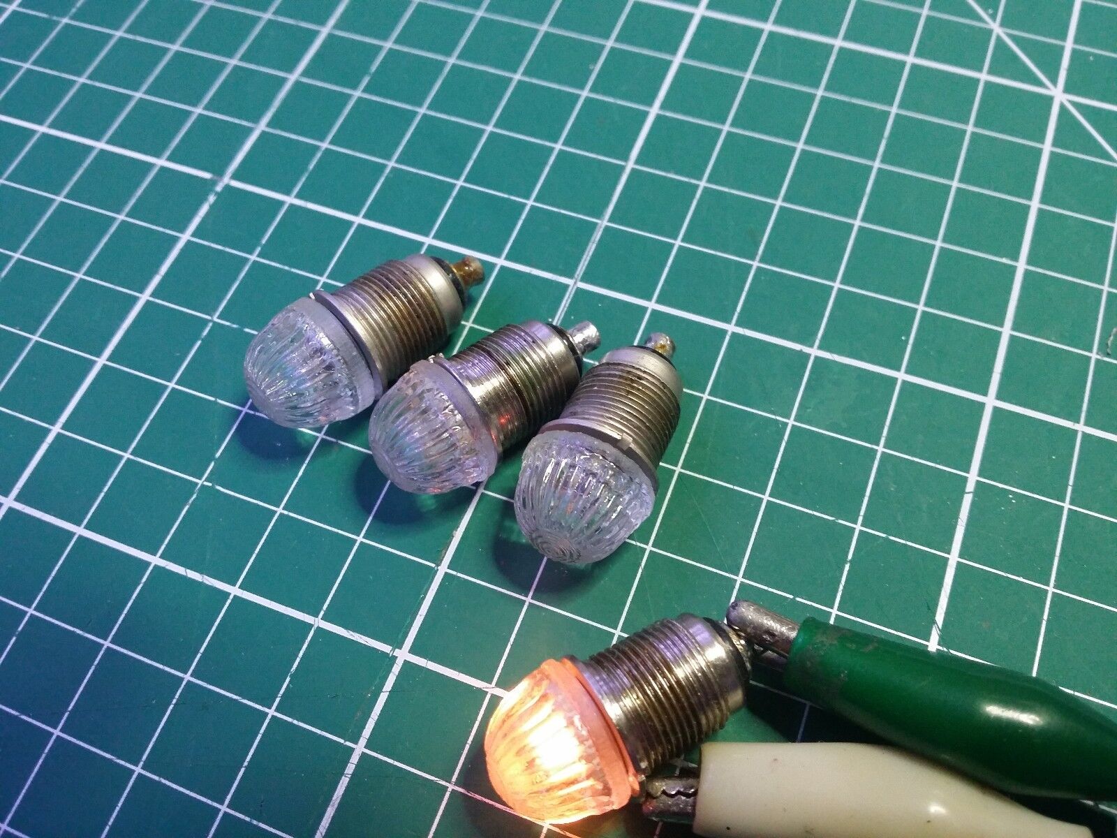 Panel Mount Indication Lights 4 Pcs Ex Mod Mjtronix 